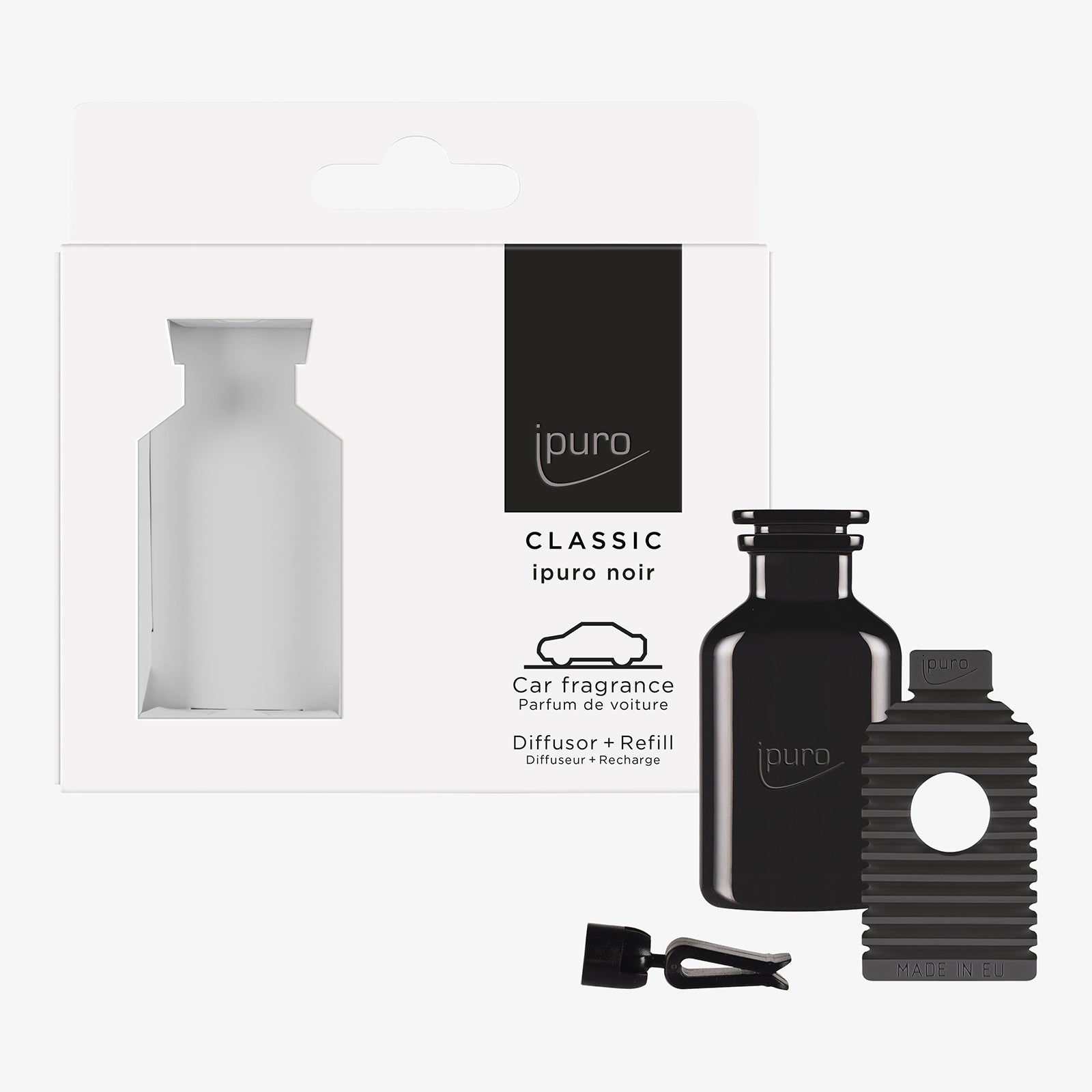 CLASSIC ipuro noir car fragrance set